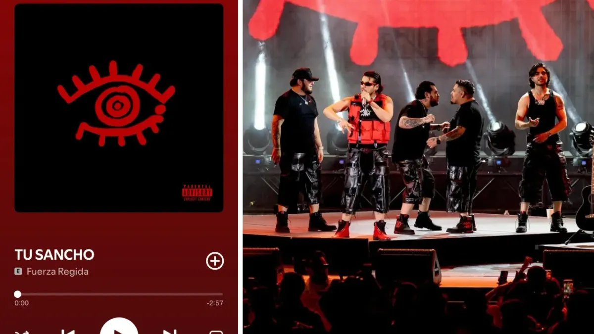 Fuerza Regida domina las listas de reproducción en Spotify