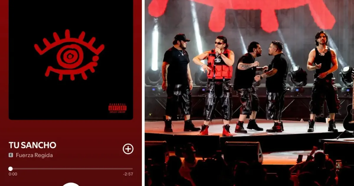 Fuerza Regida domina las listas de reproducción en Spotify
